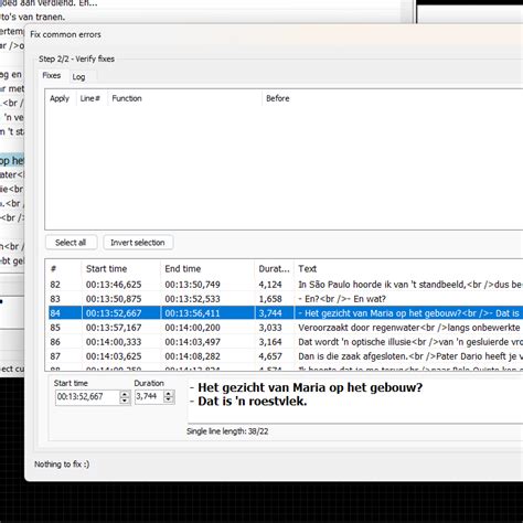With The Remove Superfluous Dialog Dashes Nothing Happened · Issue