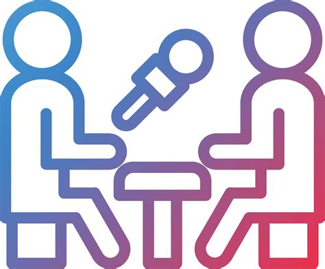 Vector Design Interview Icon Style 22302858 Vector Art At Vecteezy