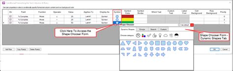 Conditional Formatting Rules For Text Columns And Rows For Onepager For