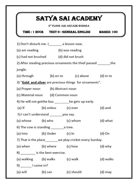 3 Border Pdf Verb Syntax