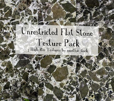 Unrestricted Flat Stone Texture Pack By Emothic Stock On DeviantArt