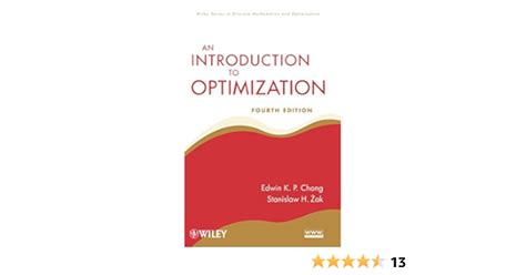 an introduction to optimization edwin k p chong factory sale innoem