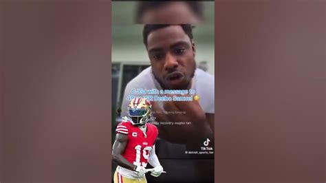 Deebo Samuel WARNED by Ceedy CJ Gardner!! Called him a running back. Lions vs 49ers would be fun ...