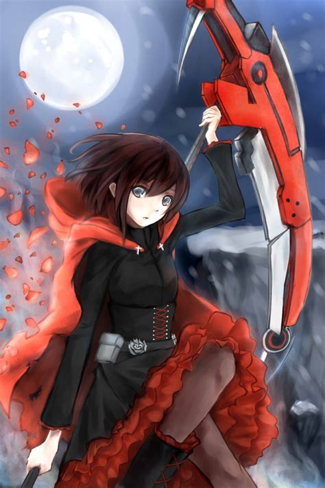 Ruby Rose Rwby Drawn By Sorara Danbooru