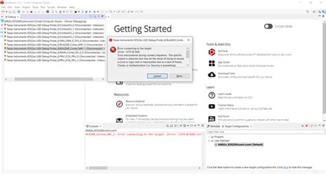 Sk Am62 Unable To Connect M4 With Xds200 Debug Probe Processors Forum Processors Ti E2e