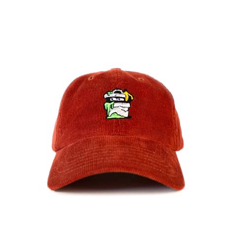 garbage collector rust corduroy hat typical friends