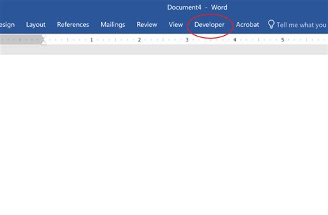 How To Add The Developer Tab In Ms Word Hubpages