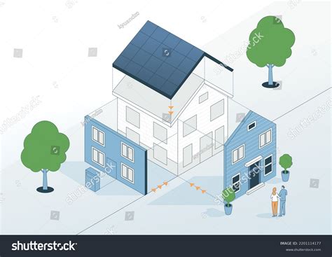 D Vector Illustration Isometric Construction Process Stock Vector Royalty Free