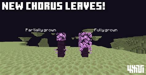 Xxvis Chorus Tree With Purpur Wood Minecraft Texture Pack