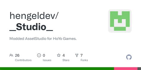 Github Hengeldev Studio Modded Assetstudio For Hoyo Games