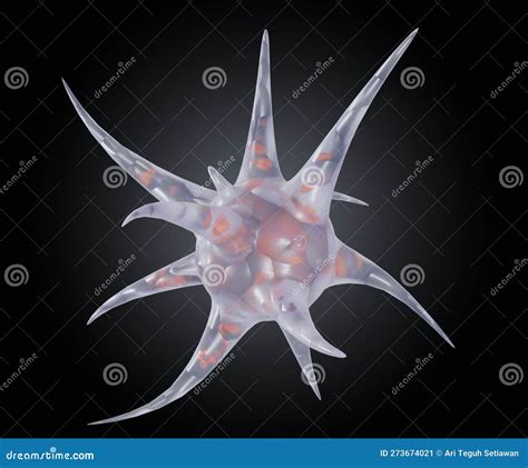 Isolated Activated Platelet Or Thrombocyte Stock Illustration Illustration Of Thrombus