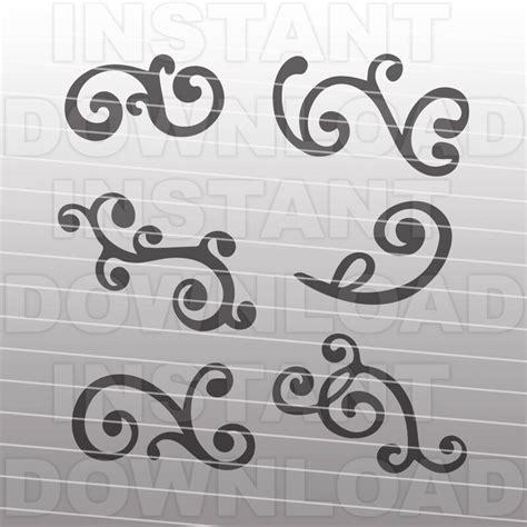 Scroll Svg Etsy