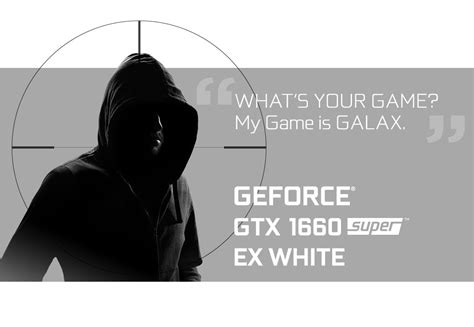 GALAX GeForce GTX 1660 Super EX White 1 Click OC GeForce GTX 16 SUPER Series Graphics Card