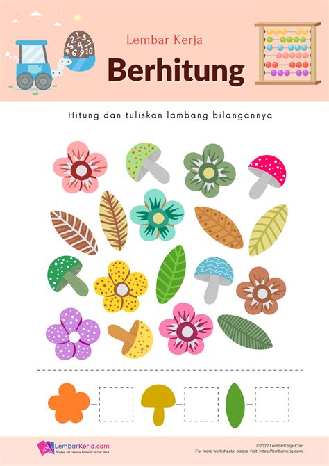 Berhitung Bunga Archives Lembarkerja Com