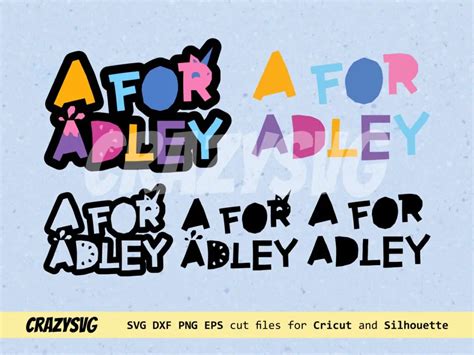 A For Adley Logo Svg Vectorency