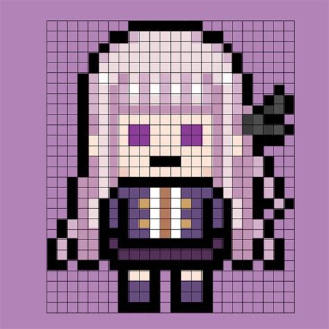 Danganronpa Pixel Art Artofit