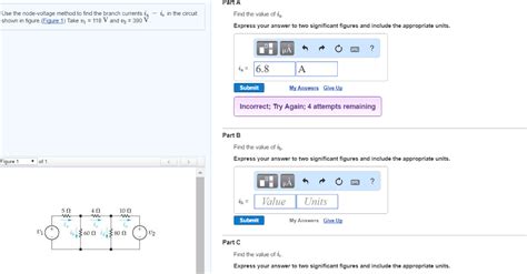 Solved Use The Node Voltage Method To Find The Branch Chegg
