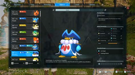 How to find and catch Penking in Palworld
