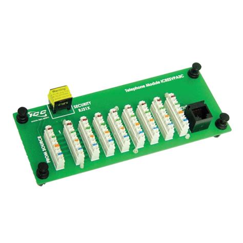 Data Module Cat6 With 8 Ports Icc