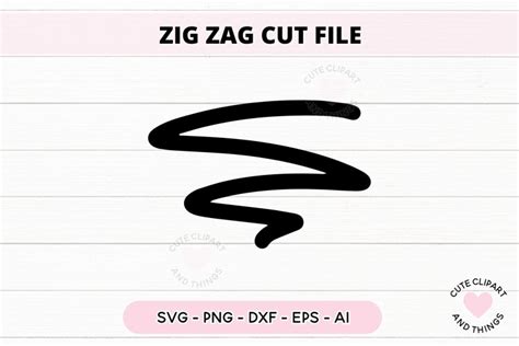 Zig Zag Scribble Svg