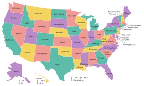 Large Map Of United States Of America Bzlu