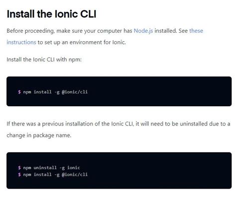 lopes tech installing ionic