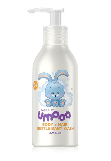Нежный детский гель для очищения кожи и волос Umooo 0+ 2793 купить по ...