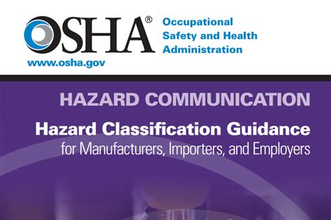 Osha Releases Hazard Classification Guide Quantum Compliance
