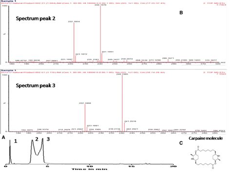 Analysis Of The Chemical Constituents Of Aqueous Papaya Leaf Extract Download Scientific