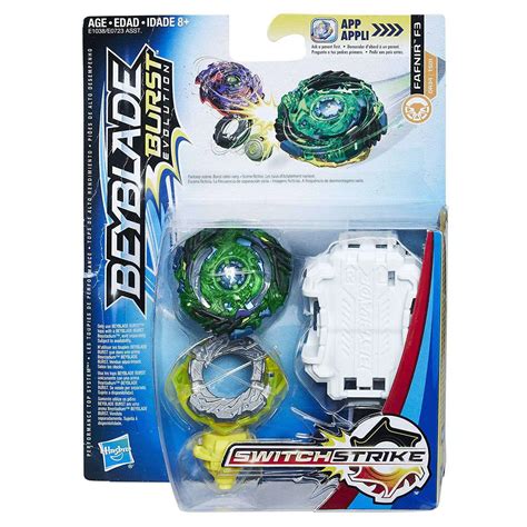 Beyblade Burst Switchstrike Fafnir F3 Starter Pack Version 2 Hasbro
