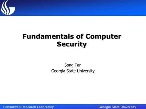 Ppt Fundamentals Of Computer Security Powerpoint Presentation Free Download Id 3505824