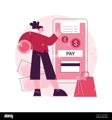 Payment Processing Abstract Concept Vector Illustration Easy Payment
