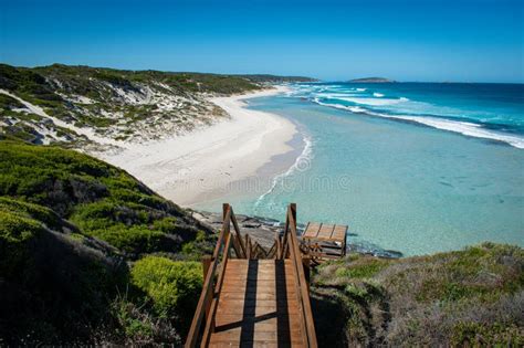 Australia Breathtaking 11 Mile Beach With Its Turquoise Water In