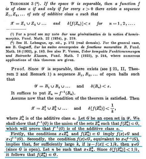 Metric Spaces Need Explanation Of Proof Of Theorem 3 In Section 31