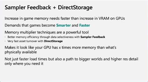 Microsoft DirectStorage API For Windows Will Support PCIe NVMe SSD And DX GPUs