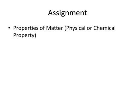 Chemistry Objectives Ppt Download
