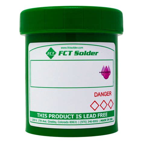 Amp Wash Solder Paste Solder Flux Fct Solder