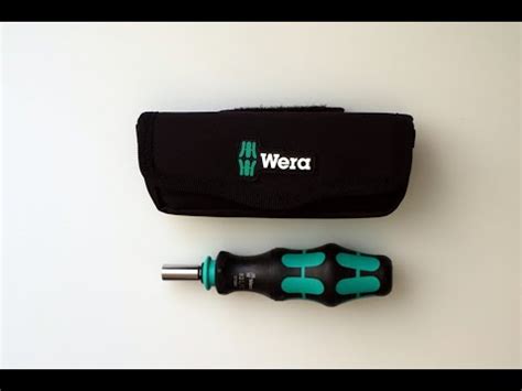Отвертка WERA WE-134491 - YouTube