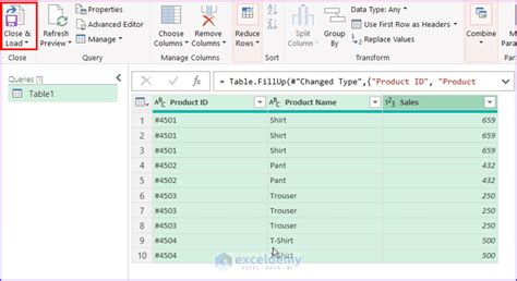 how to fill blank cells with value below in excel 4 easy ways
