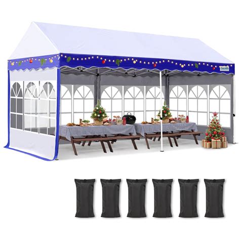 Quictent 20x10 Pop Up Canopy Tent