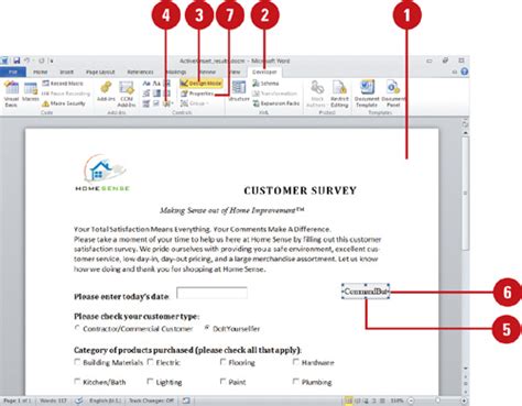 Microsoft Word 2010 Expanding Word Functionality Inserting Activex