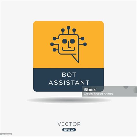 Bot Assistant Icon Stock Illustration Download Image Now Abstract