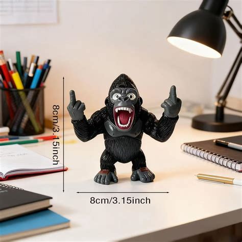 Funny Middle Finger Resin Garden Statue Middle Finger