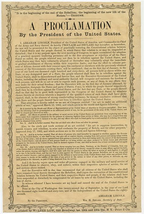 Emancipation Proclamation Document