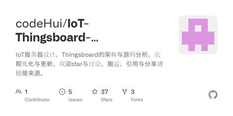 Issues · Codehuiiot Thingsboard Architecture And Source Code Analysis · Github