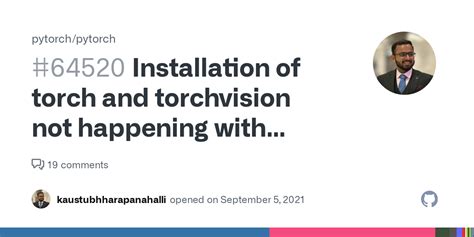 Installation Of Torch And Torchvision Not Happening With Poetry · Issue