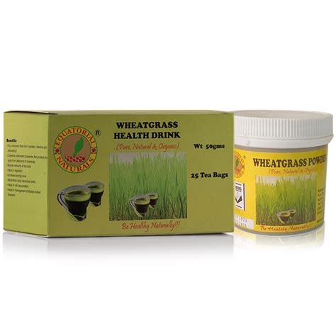 Wheatgrass Health Drink Equatorial Naturals