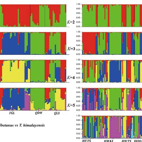 Bar Plot Derived From Bayesian Based Cluster Analysis In STRU CTU RE Download Scientific