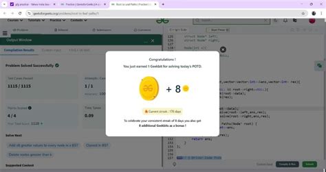 200days Geeksforgeeks 176day 200day Array Code Dsa C Map Linked Ajeet Kumar