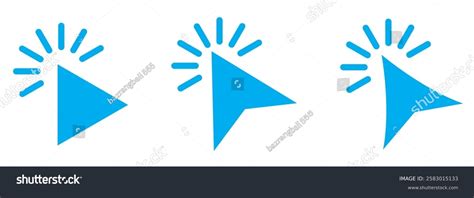 Computer Mouse Click Cursor Load Symbol Stock Vector Royalty Free 2583015133 Shutterstock